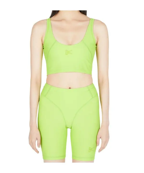 DISTRICT VISION Light Sleeveless Support Sports Bra - Green