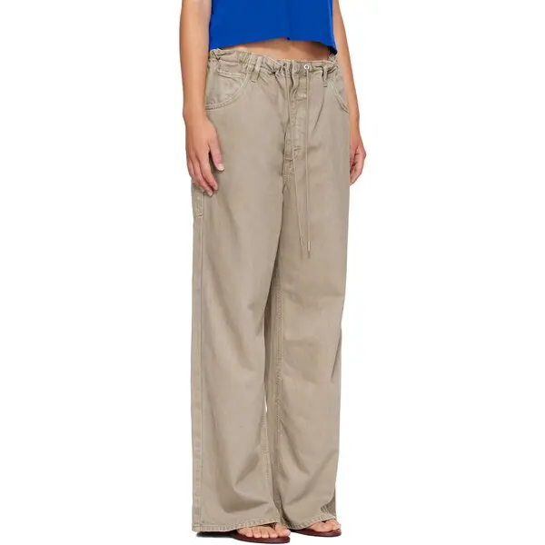 AGOLDE Shaw Jeans Wide Leg Drawstring Trousers
