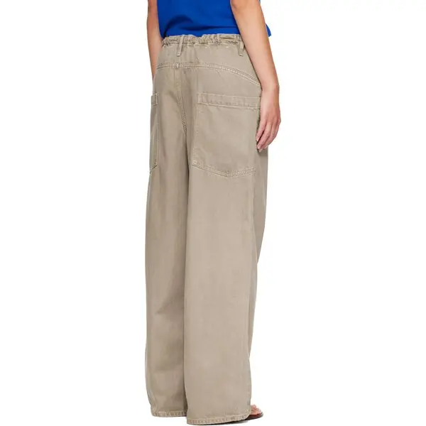 AGOLDE Shaw Jeans Wide Leg Drawstring Trousers