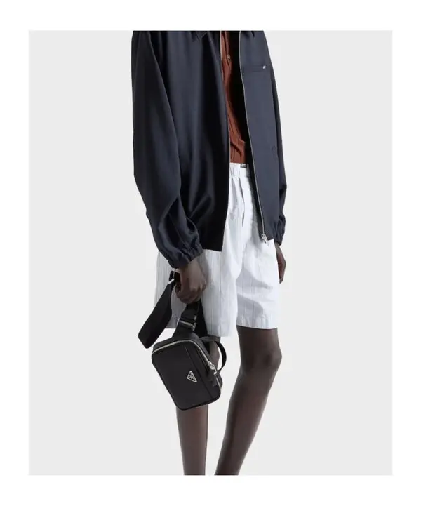 Prada Saffiano Leather Shoulder Bag