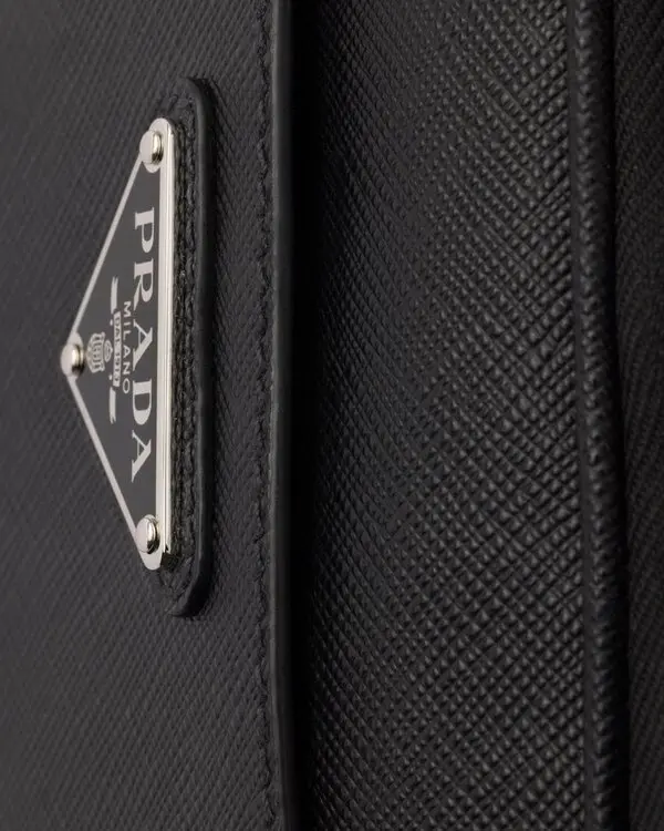 Prada Saffiano Leather Shoulder Bag