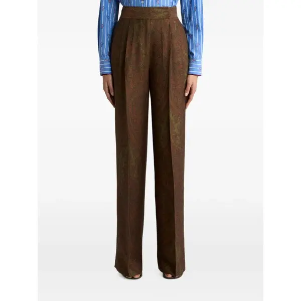 Etro High-waisted Casual Pants