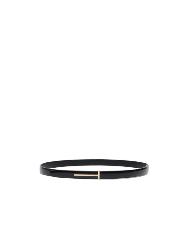 TOM FORD Thin T-belt - Black