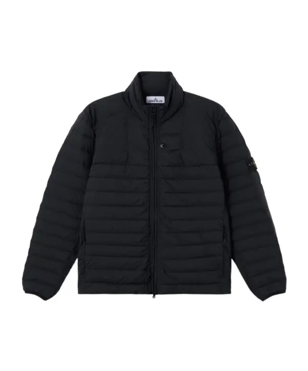 Stone Island Stand Collar Downjacket With Anti-drop Finish