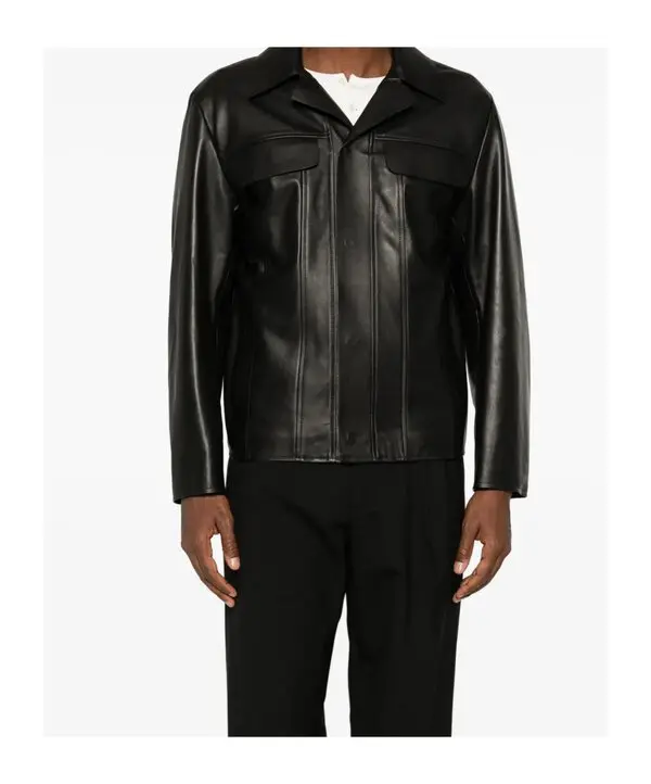 LARDINI Pressed Stud Fastened Jacket