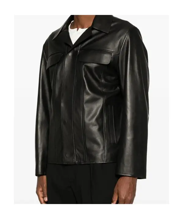 LARDINI Pressed Stud Fastened Jacket