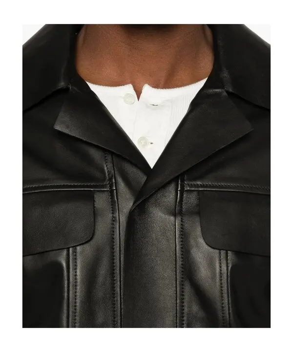 LARDINI Pressed Stud Fastened Jacket
