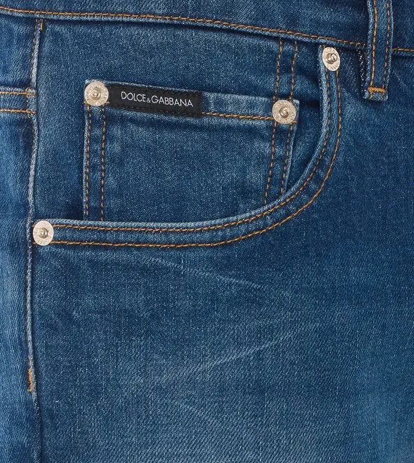Dolce & Gabbana Slim-fit Five-pocket Jeans - No