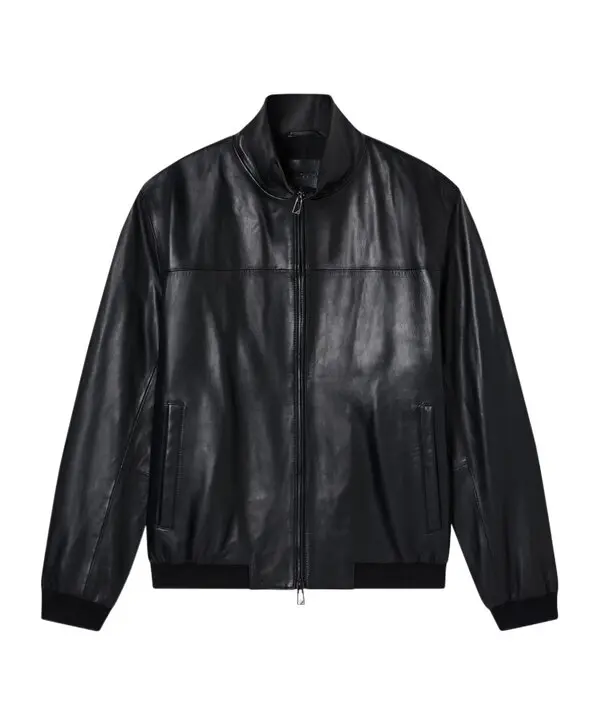 Emporio Armani Zip-up High Neck Jacket