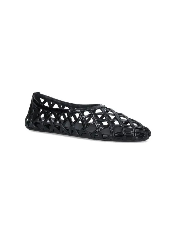 Alaïa Hollow Flat Shoes