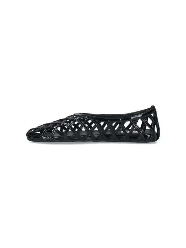 Alaïa Hollow Flat Shoes