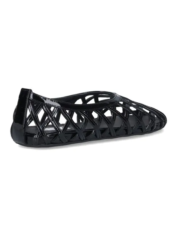 Alaïa Hollow Flat Shoes