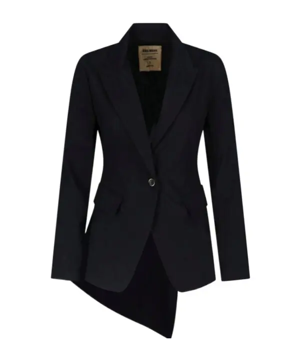 UMA WANG Draped Asymmetric Blazer