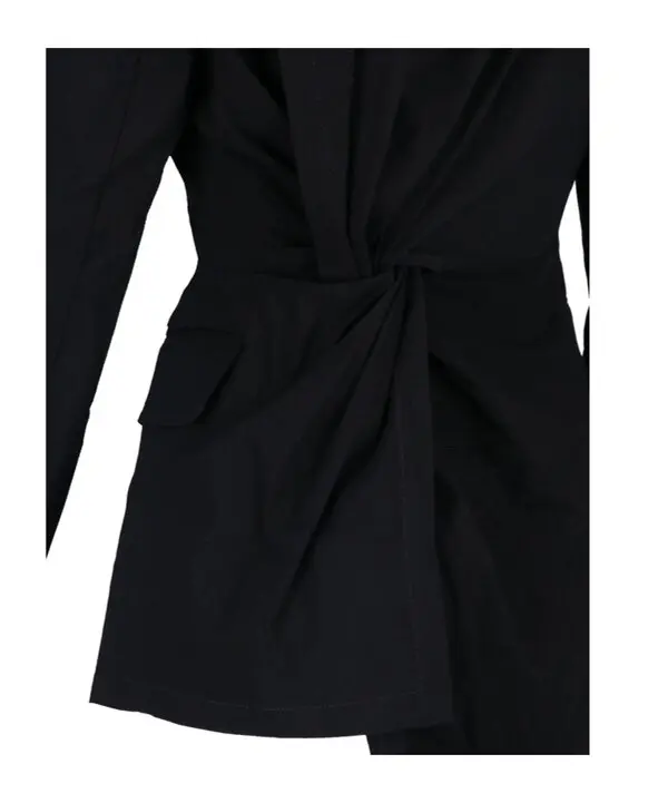 UMA WANG Draped Asymmetric Blazer
