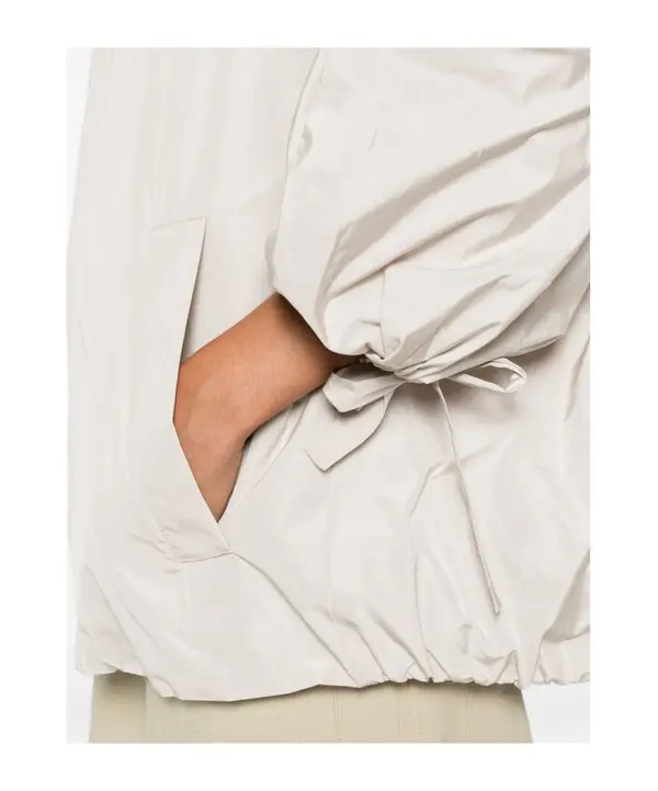 Max Mara Hooded Zip-up Jacket