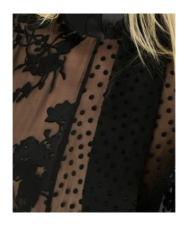 MARINE SERRE Regenerated Raso Scarves Long Dress