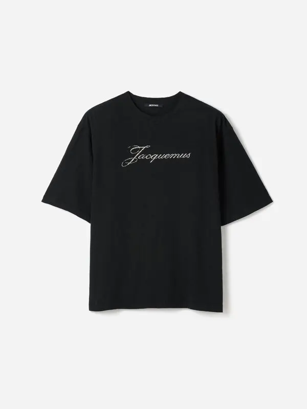 Jacquemus Logo Printed Crewneck T-shirt
