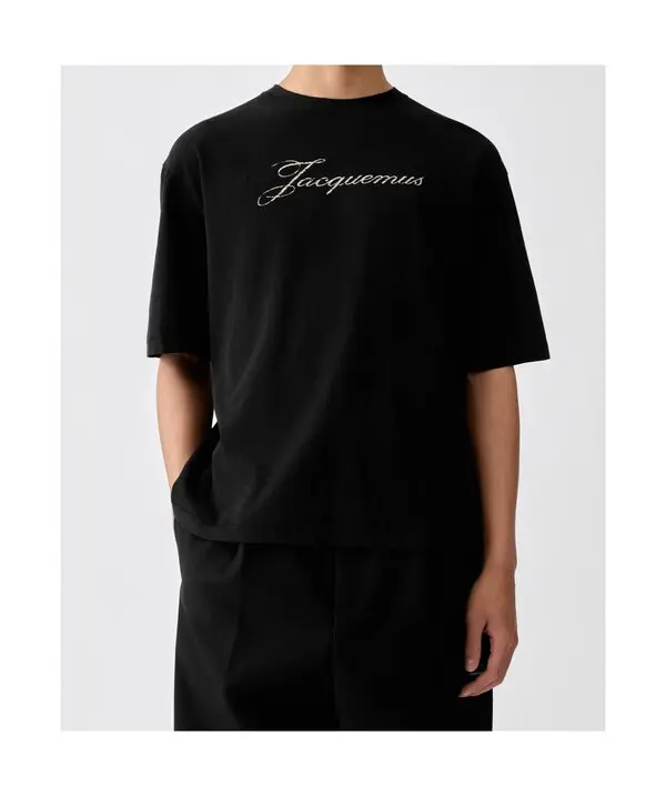 Jacquemus Logo Printed Crewneck T-shirt