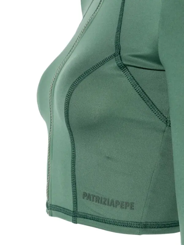Patrizia Pepe Exposed-seam Zip-up Jacket
