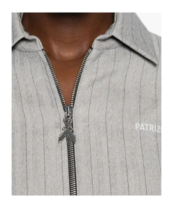 Patrizia Pepe Pinstripe-pattern Cropped Jacket