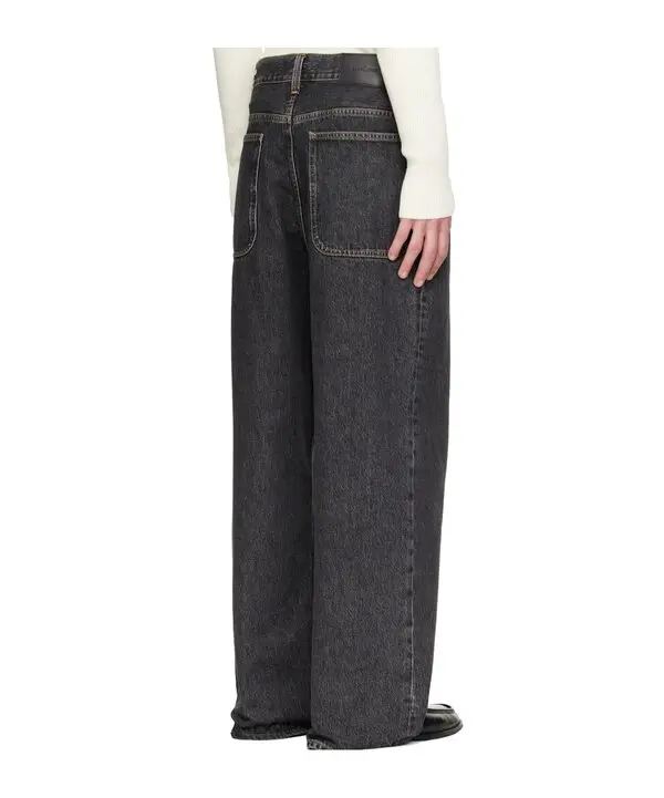 SUNFLOWER Super Wide Belt Loop Jeans