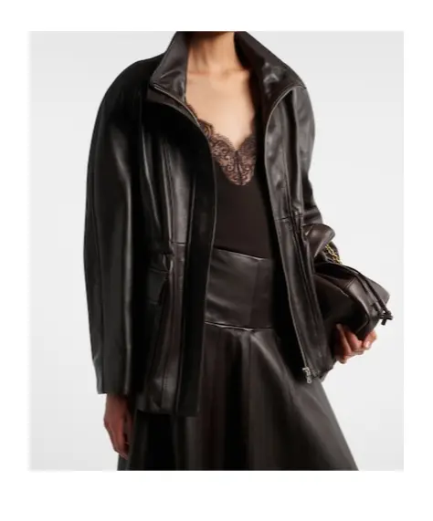 Nour Hammour Quai Leather Jacket