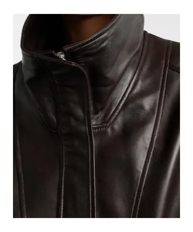 Nour Hammour Quai Leather Jacket