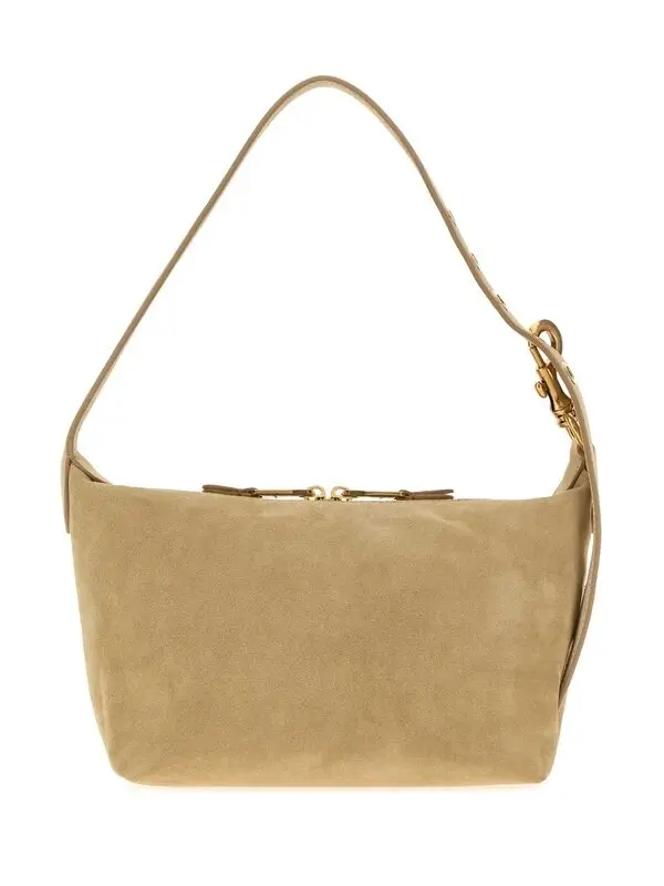 Miu Miu Zippered Shoulder Bag - Beige