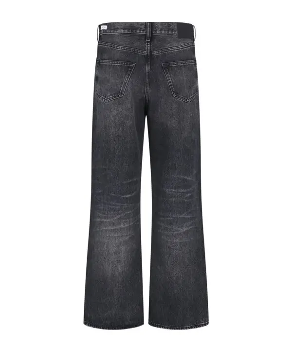 SUNFLOWER Flared Jeans - Deep Black