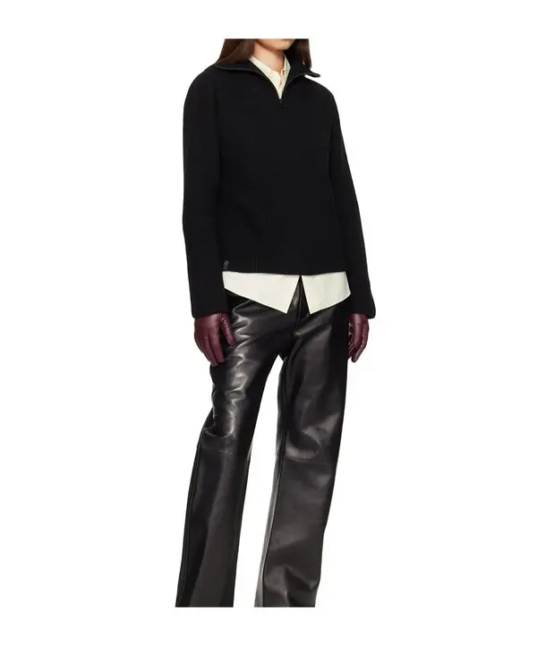 Mackage Gladys Knit Half-zip Pullover Sweater