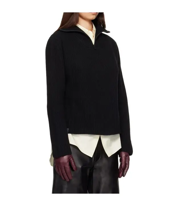 Mackage Gladys Knit Half-zip Pullover Sweater