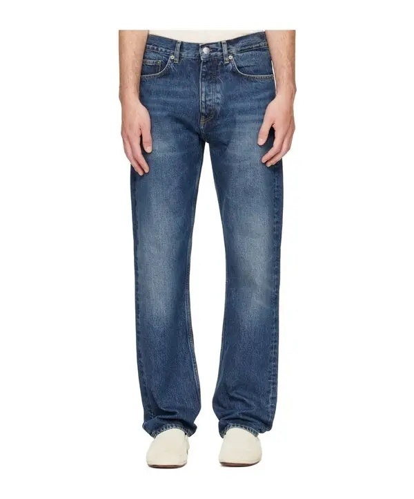 SUNFLOWER Standard Belt Loop Jeans - Blue