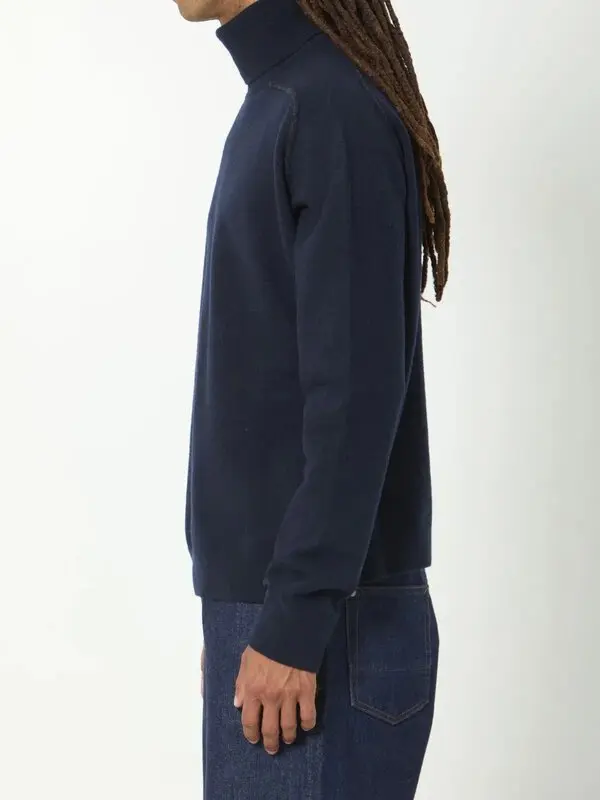 MAISON MARGIELA Raw-edge Mock Neck Sweater