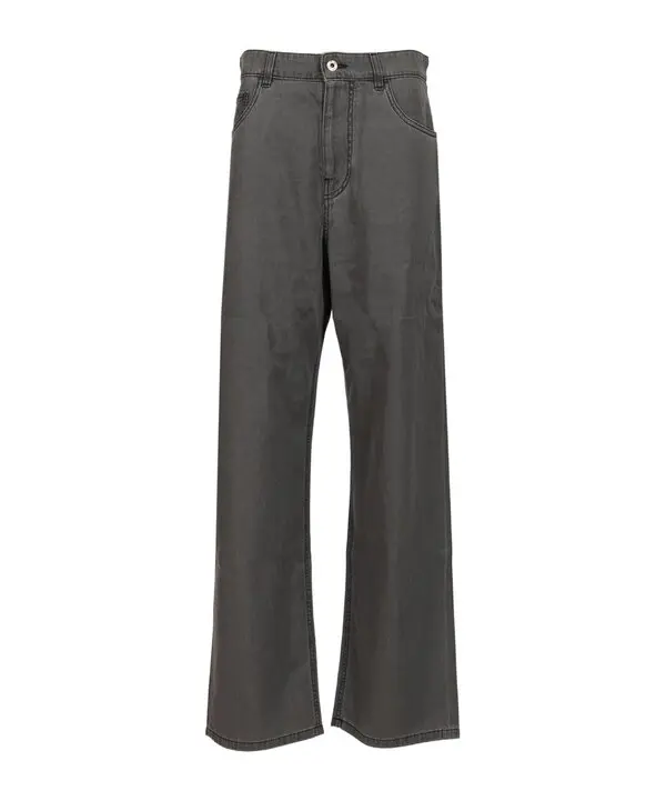 Miu Miu Five-pocket Chambray Jeans - Black