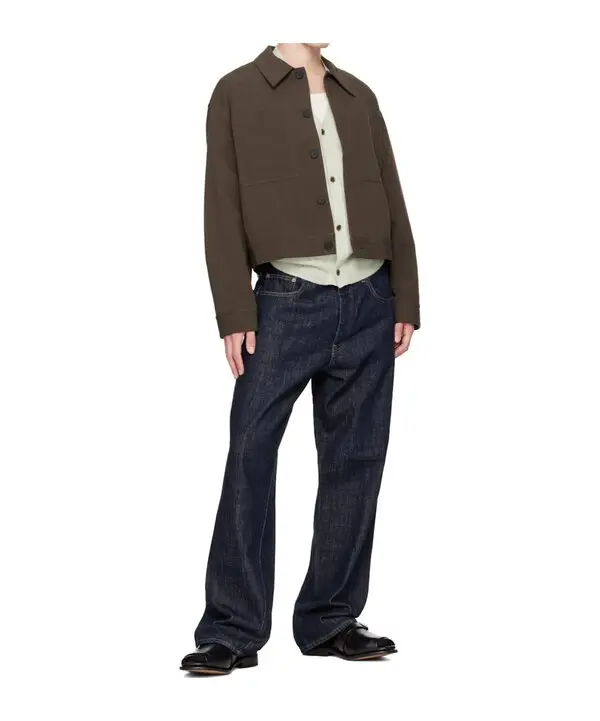 SUNFLOWER Wide Twist Belt Loop Jeans