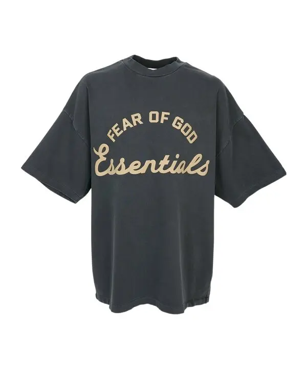 Fear Of God Faded Pattern T-shirt - Black