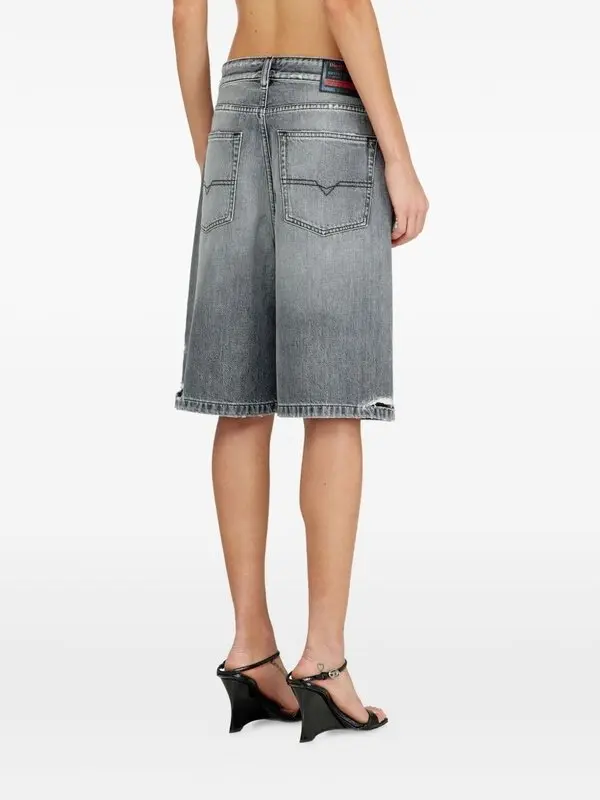 DIESEL® Distressed Denim Shorts