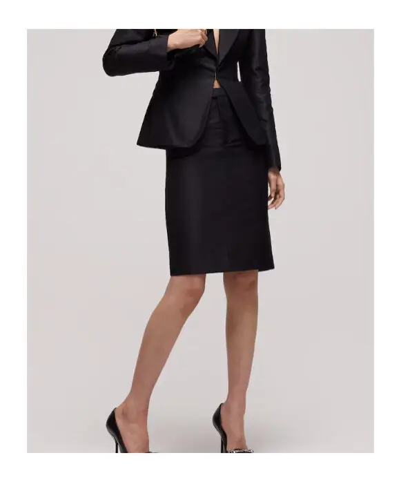 Gucci Fine Faille Skirt