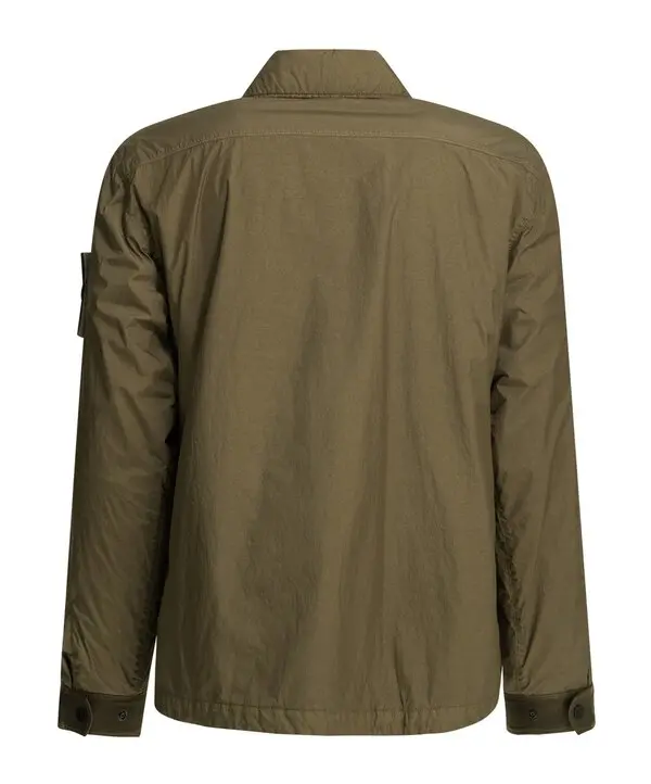 Stone Island Crinkle Reps Ny' Overshirt Jacket