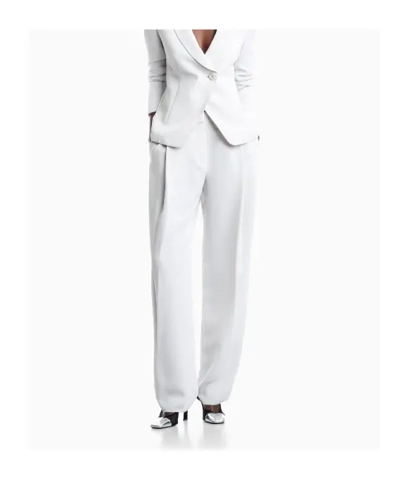Emporio Armani High-waisted Casual Trousers