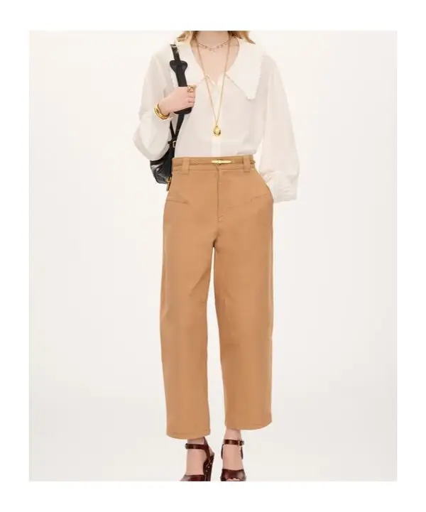 Chloé Scalloped Collar Shirt