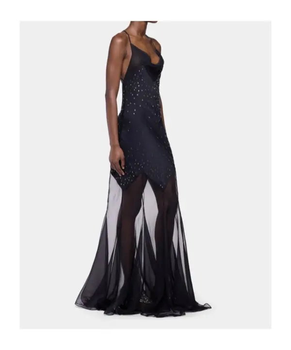 Rabanne Embellished Maxi Dress
