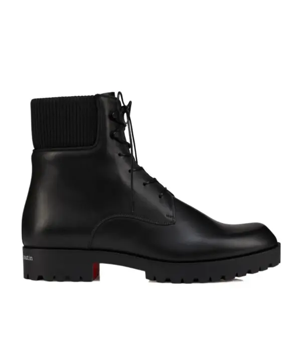 CHRISTIAN LOUBOUTIN Lace-up Ankle Boots