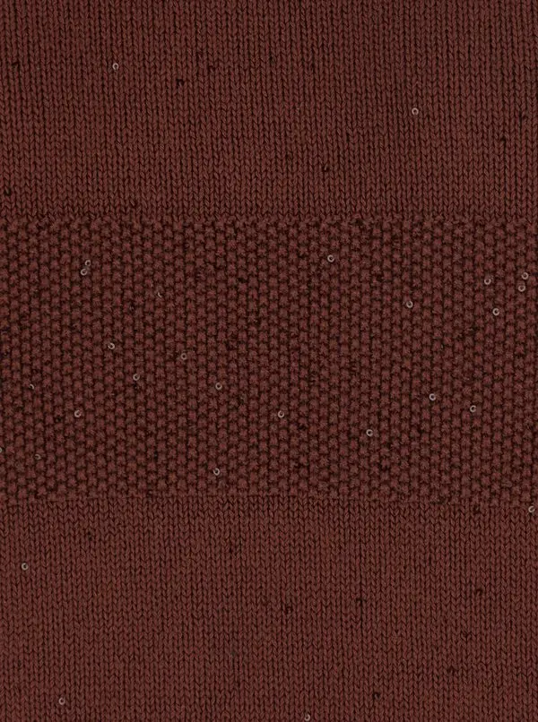 Brunello Cucinelli Ribbed Trim Sweater