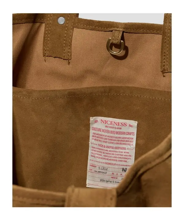 NICENESS Suede Shoulder Bag