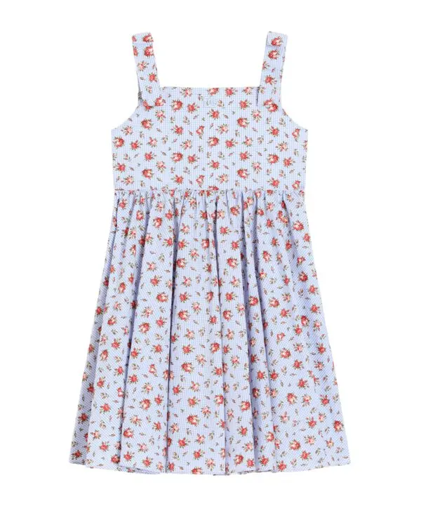 Dolce & Gabbana Shirred Floral-print Dress - Multi-color