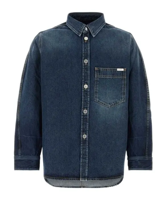 Givenchy Collared Long-sleeved Shirt
