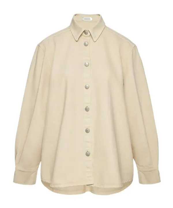 Magda Butrym Long-sleeved Denim Shirt