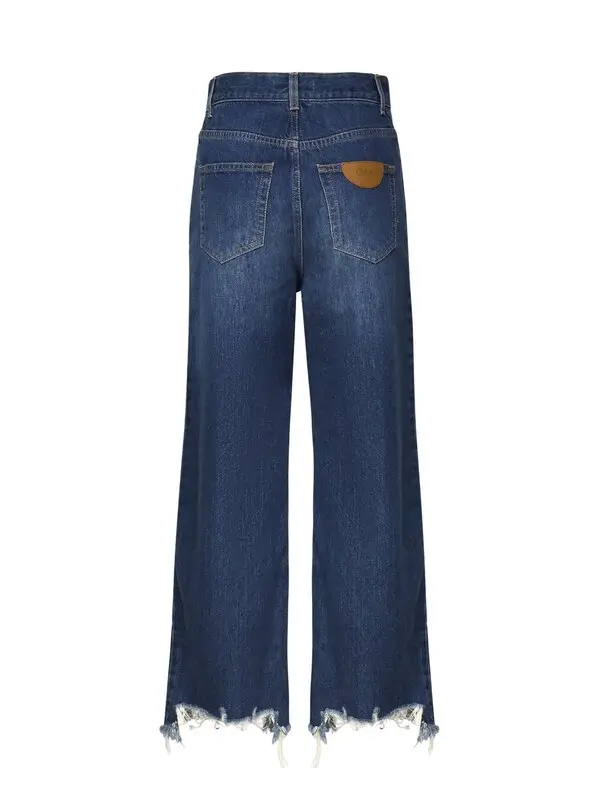 Chloé Raw Cut Jeans
