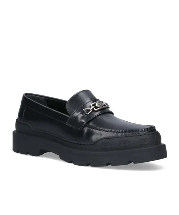 Gucci Logo Plaque Slip-on Loafers